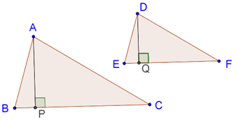Areas Of Similar Triangles | Solved Examples | Geometry- Cuemath