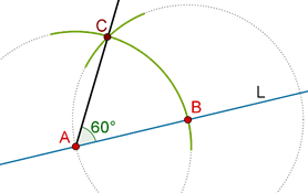 Constructing An Angle Of 60 Degrees | Solved Examples | Geometry- Cuemath