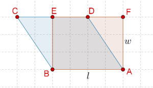 Parallelograms Same Base Same Parallels | Solved Examples | Geometry- Cuemath