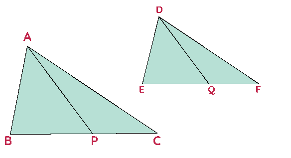 Area of Similar Triangles - Theorem, Proof, Solved Examples