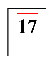 Square Root of 17 - Cuemath