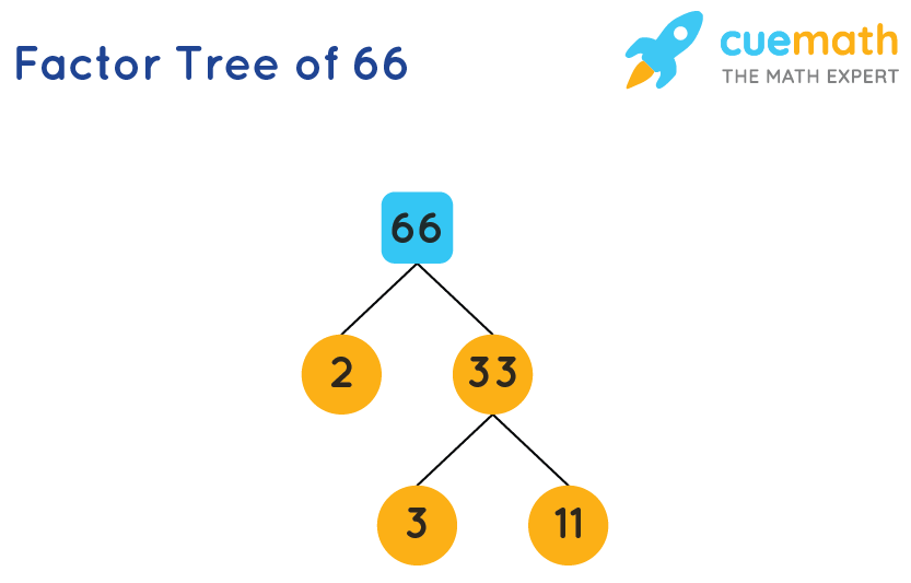 Factors Of 66 Find Prime Factorization Factors Of 66