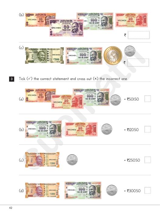 Money Worksheets For Grade 1 Indian Page Cornerstone Grade 1 Money 