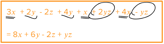 Addition And Subtraction Of Algebraic Expressions Solved Examples
