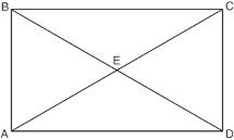 Diagonals of rectangle bisect each other at right angles. State whether ...