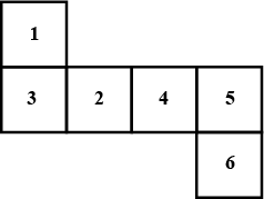 The net shown below can be folded into the shape of a cube. The face ...