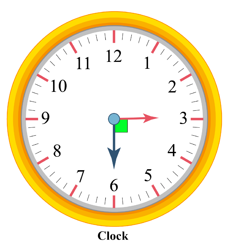 Analog Clock With Minutes Cuemath