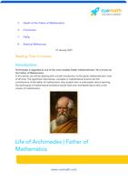 Archimedes Biography And Facts In 2021 Facts Mathematician Biography