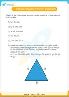 Triangle Inequality Theorem Worksheet Answers