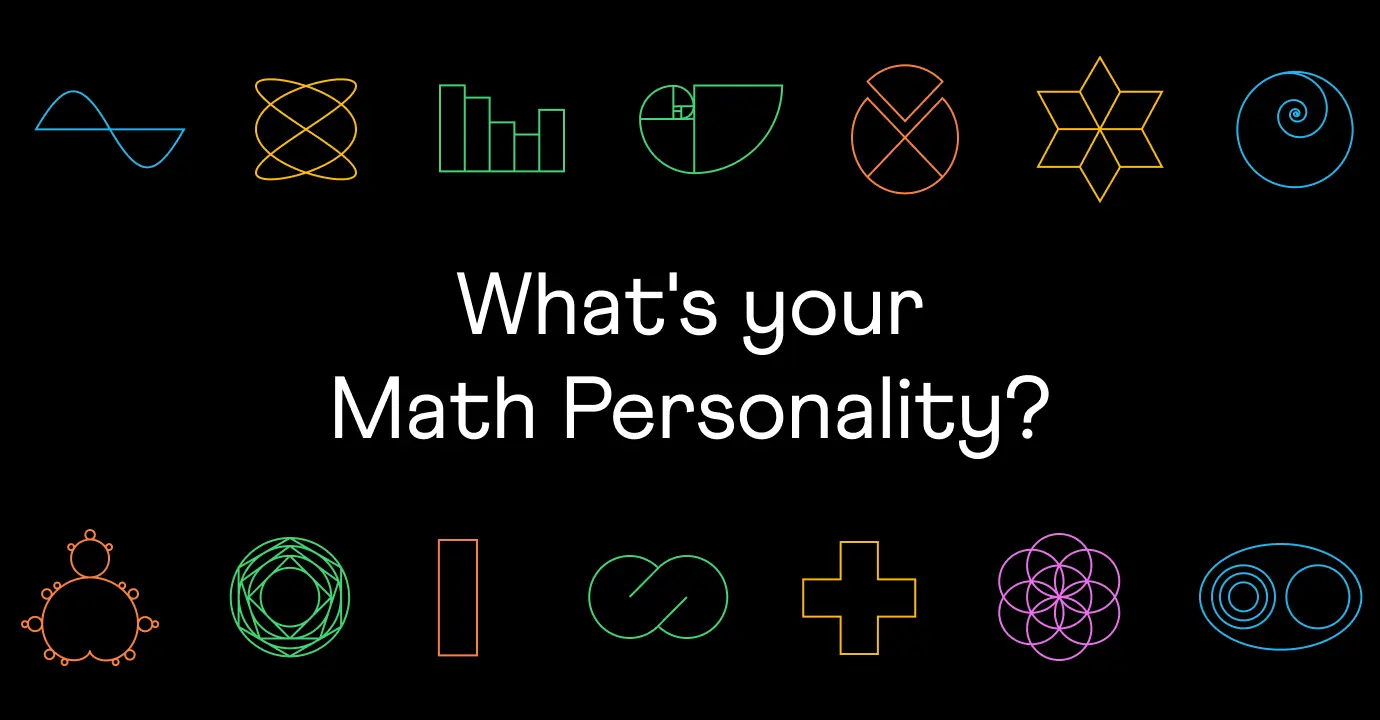 Find your math personality. Take the test now!